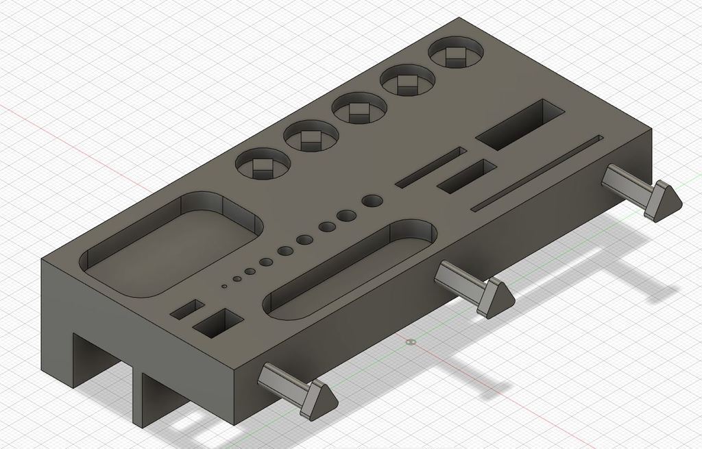🔧 Tool Support Rack・Free STL File for ・Cults