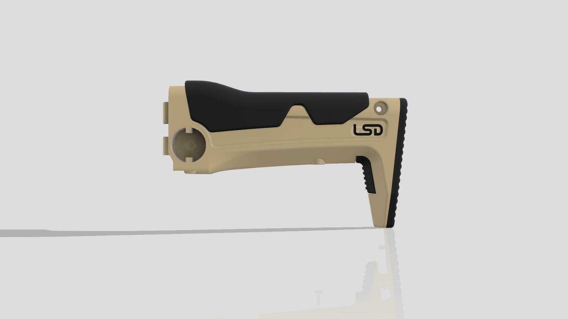 🔫 LSD G36 SLS (Slim Line Stock) Gen2・ 3D File for ・Cults