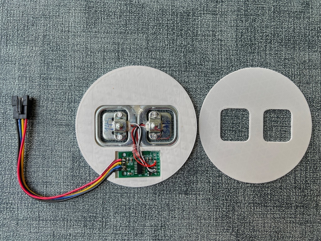 🧞‍♂️ Dual 50KG Load Cell & HX711 Holder・Free 3D File for ・Cults