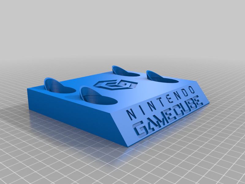 🎲 Nintendo Gamecube Controller Holder (8BitDo Style) - fits Gbros ...