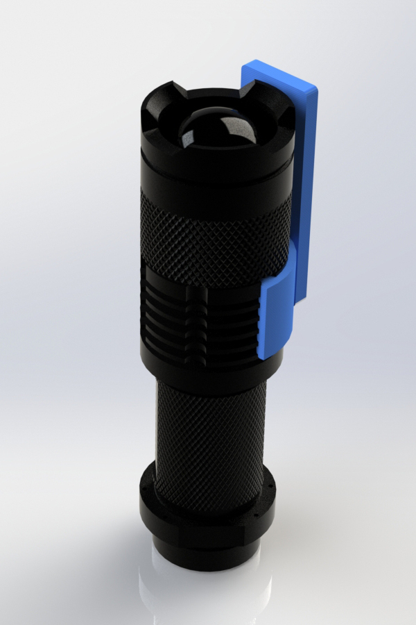 Free 3D file Flashlight Holder 🔦 ・3D printer design to download・Cults
