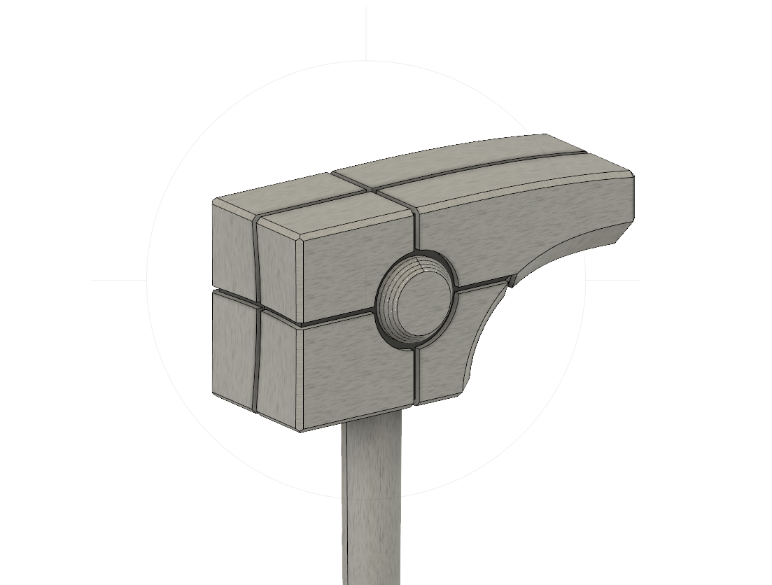 STL file Ronan The Accuser Hammer - Cosmi Rod 🔨 (OBJ)・3D printer design ...