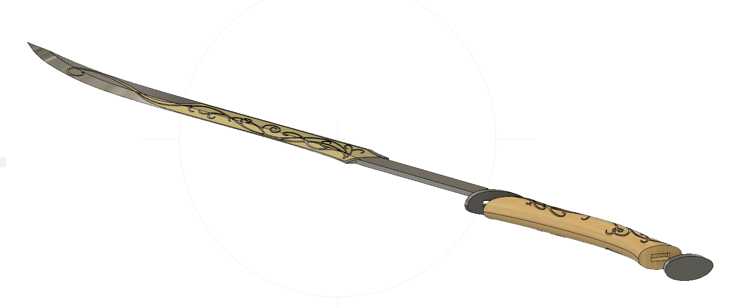🗡️ Legolas Dagger - Lord Of The Rings・ STL File for 3D printing・Cults