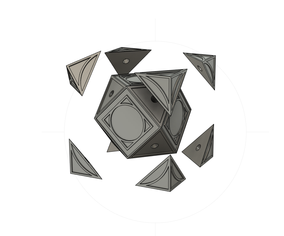 STL file Jedi Holocron - Star Wars ⭐ ・Model to download and 3D print・Cults