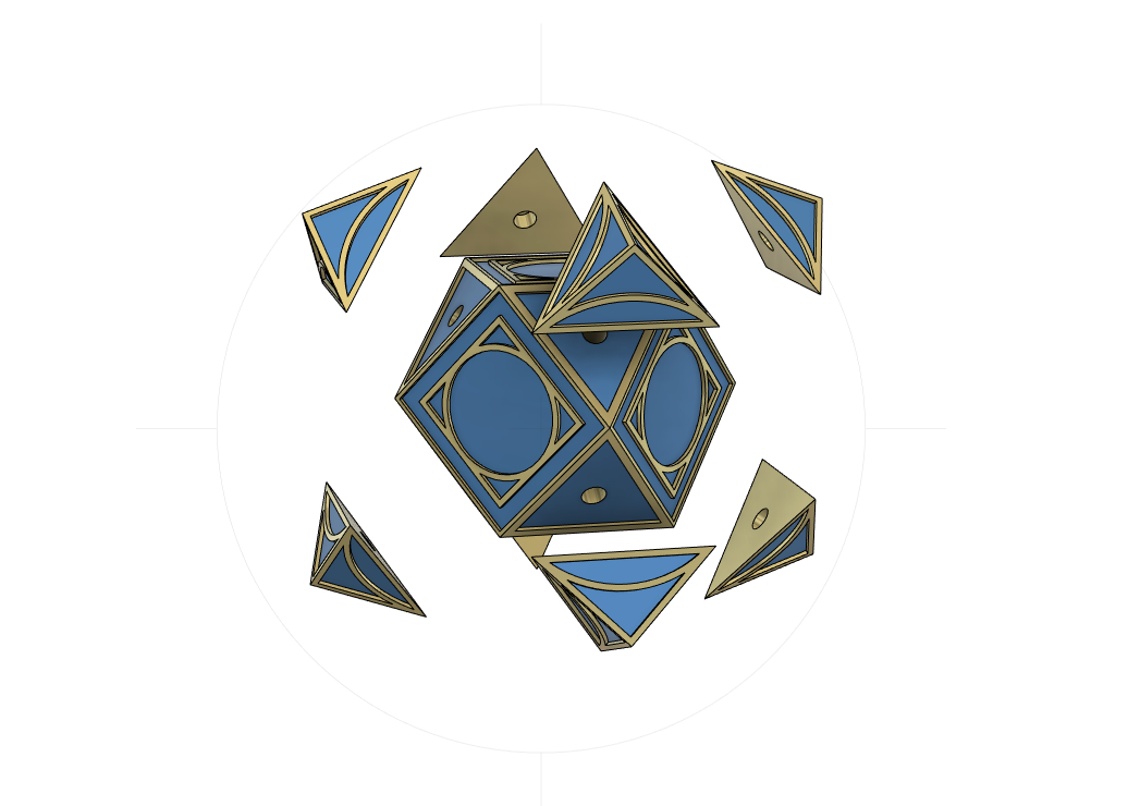STL file Jedi Holocron - Star Wars ⭐ ・Model to download and 3D print・Cults
