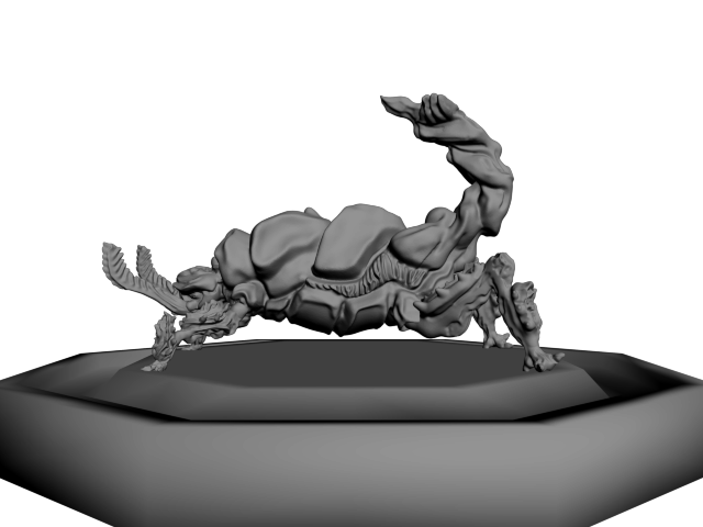 👹 Rust Monster・Free 3D File for ・Cults