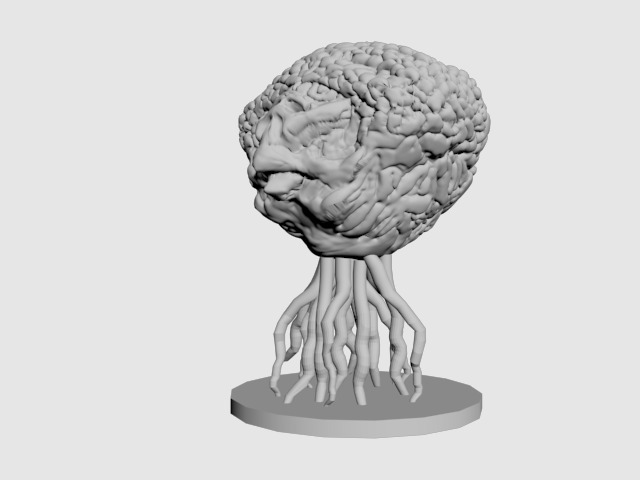 Free 3D file Grell token 👹 ・3D printable design to download・Cults