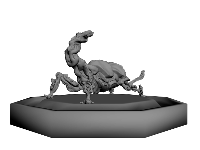 👹 Rust Monster・Free 3D File for ・Cults