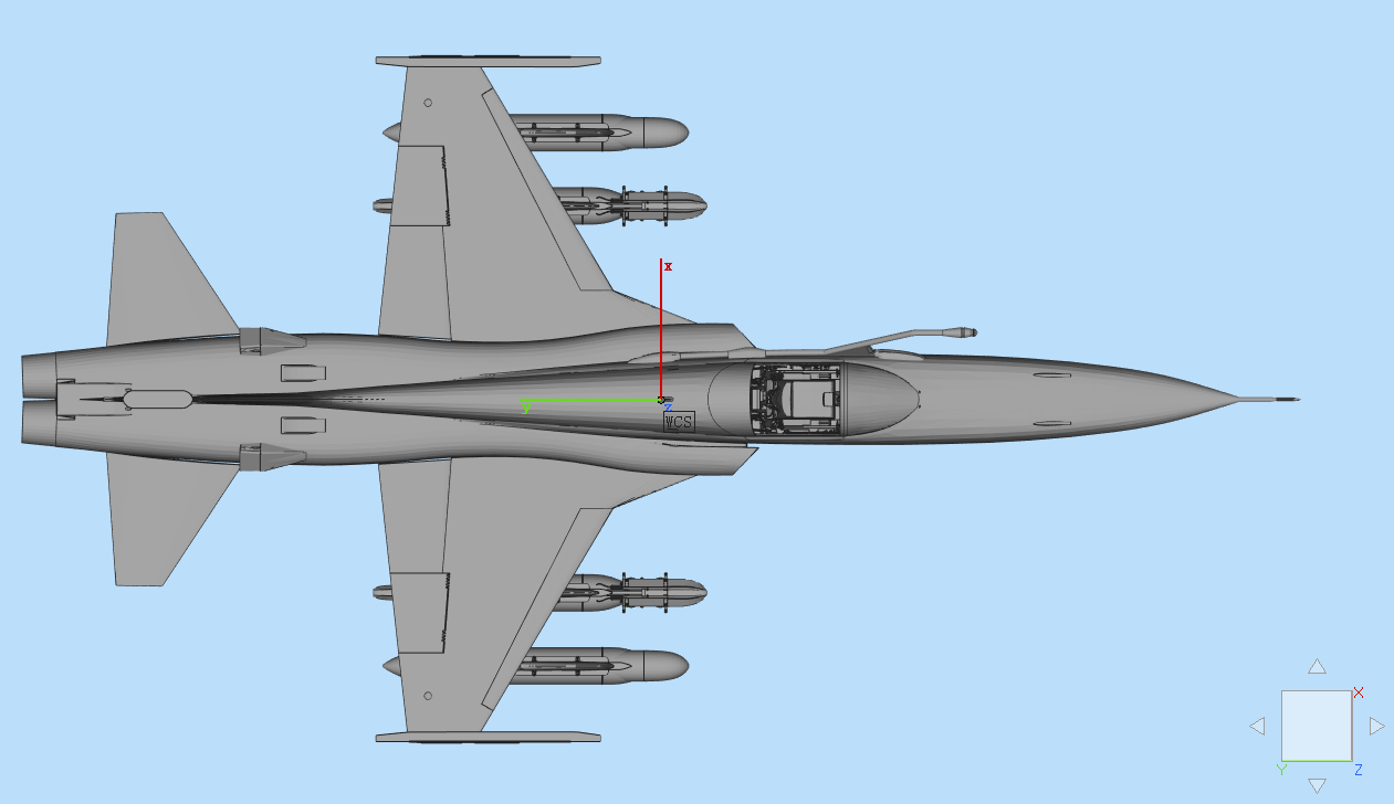 STL file F-5A Freedom Fighter 👽 (OBJ)・3D print design to download・Cults