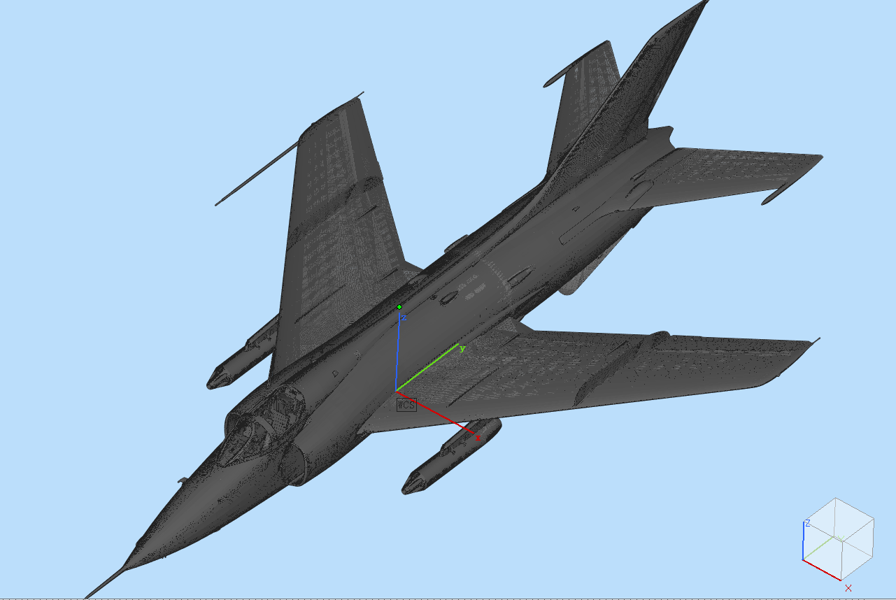 STL file Q-5 fighter ️ (OBJ)・3D print design to download・Cults