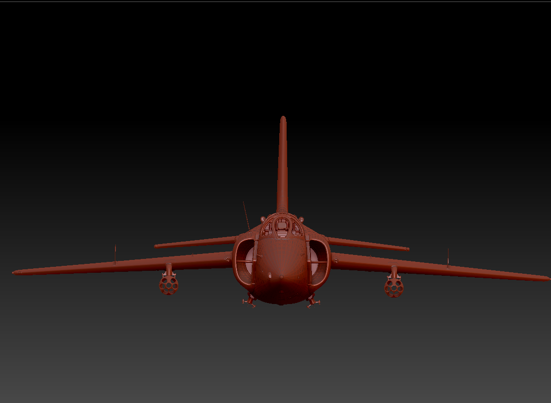 ️ Q-5 fighter・ STL File for ・Cults