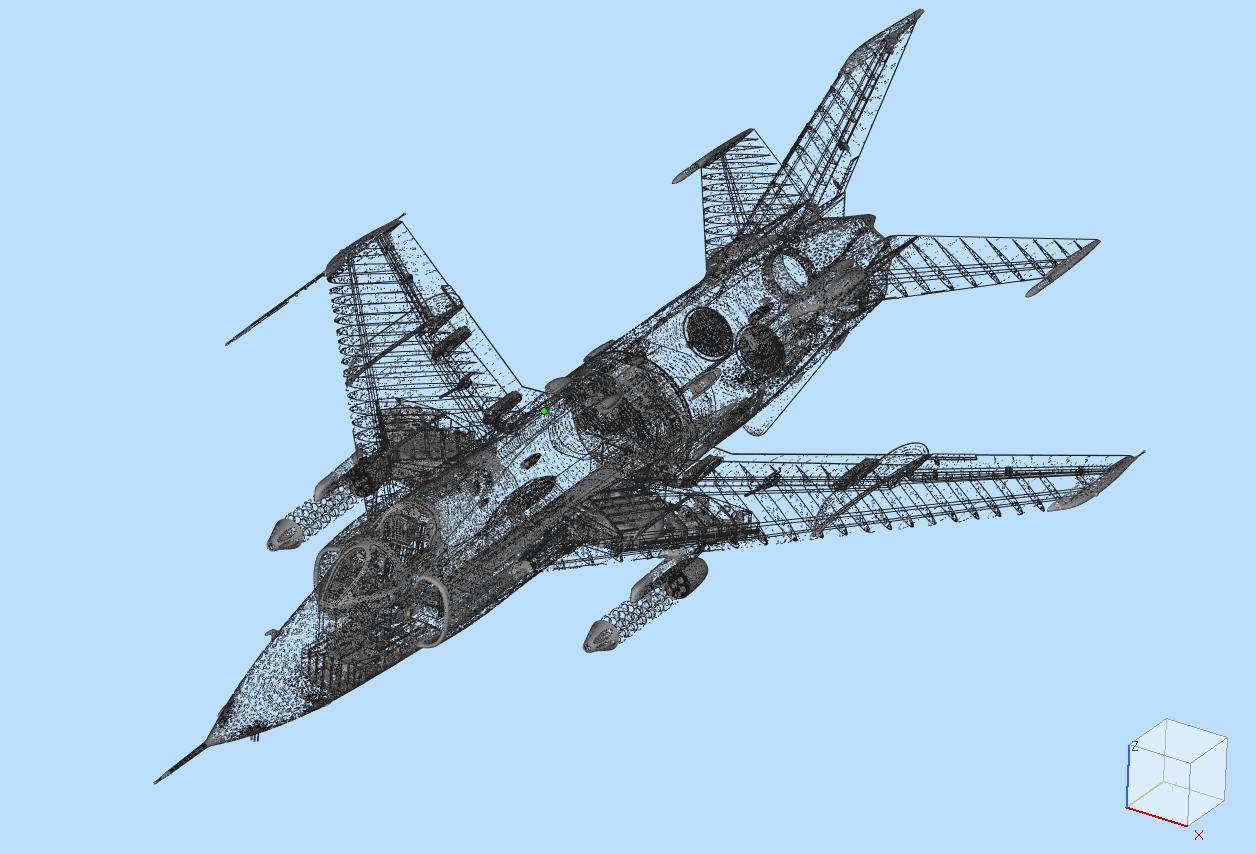 STL file Q-5 fighter ️ (OBJ)・3D print design to download・Cults
