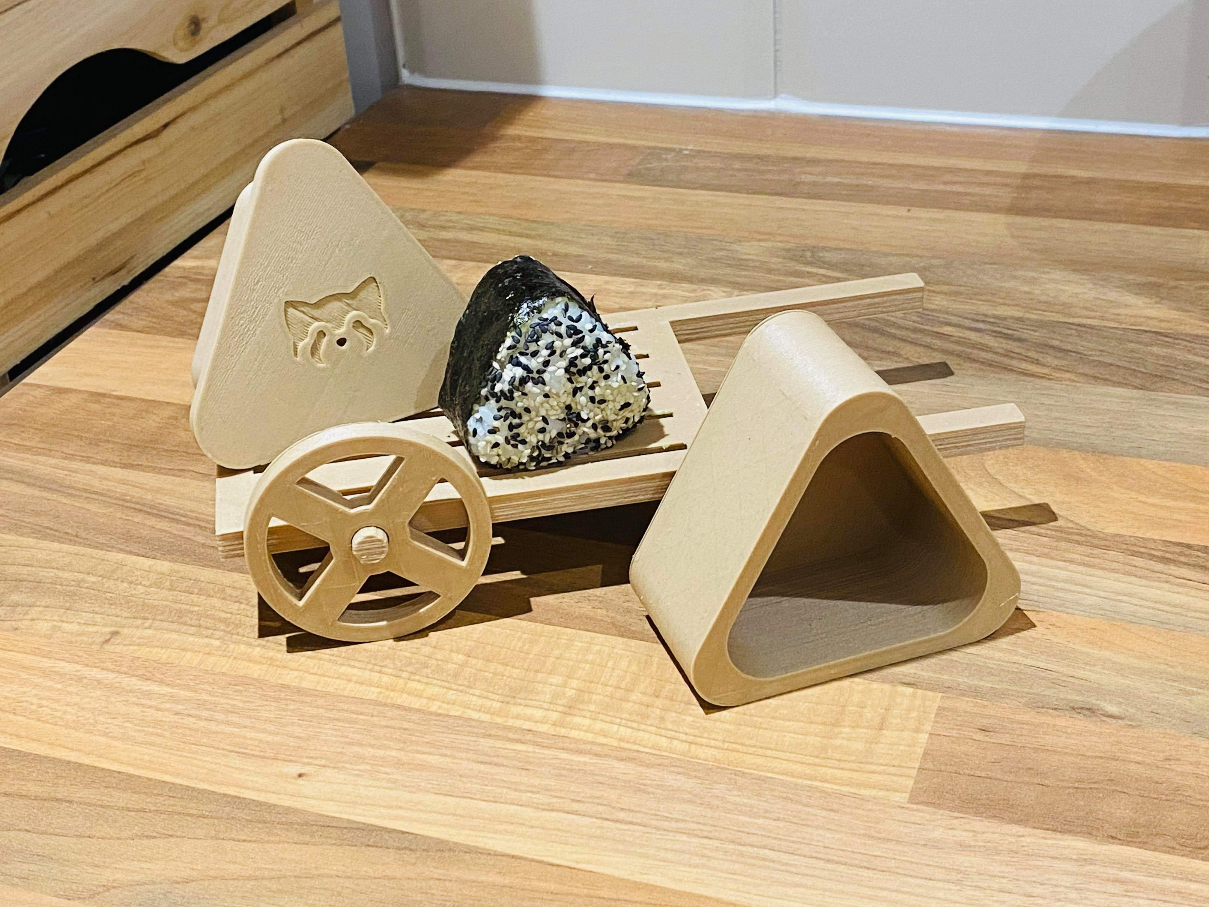 🍣 Onigiri Mould and Presser・ 3D File for ・Cults