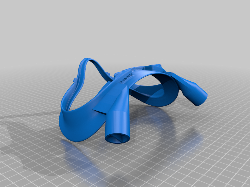 🐏 Oculus Quest 2 Ram Air Cooler・Free 3D File for ・Cults