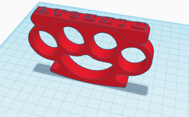 Archivo 3D gratuito Diresta Knuckle Duster 🧞‍♂️ ・Design para impresora 3D para descargar・Cults