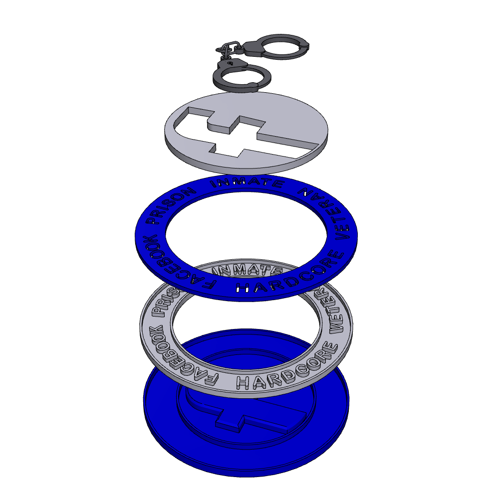 Free STL file Facebook Prison Inmate 🎨 ・3D printable design to download ...