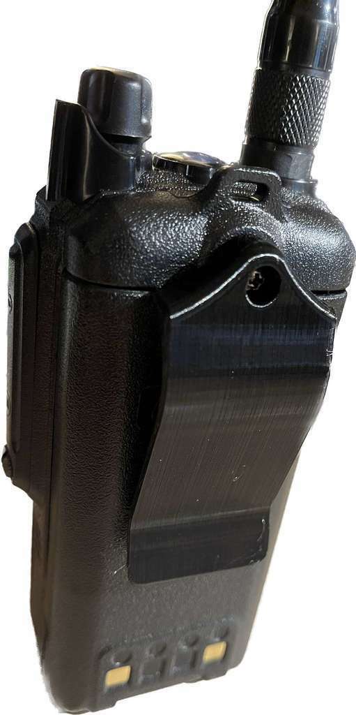 Belt Clip for Baofeng UV-9R Plus・Free 3D File for ・Cults