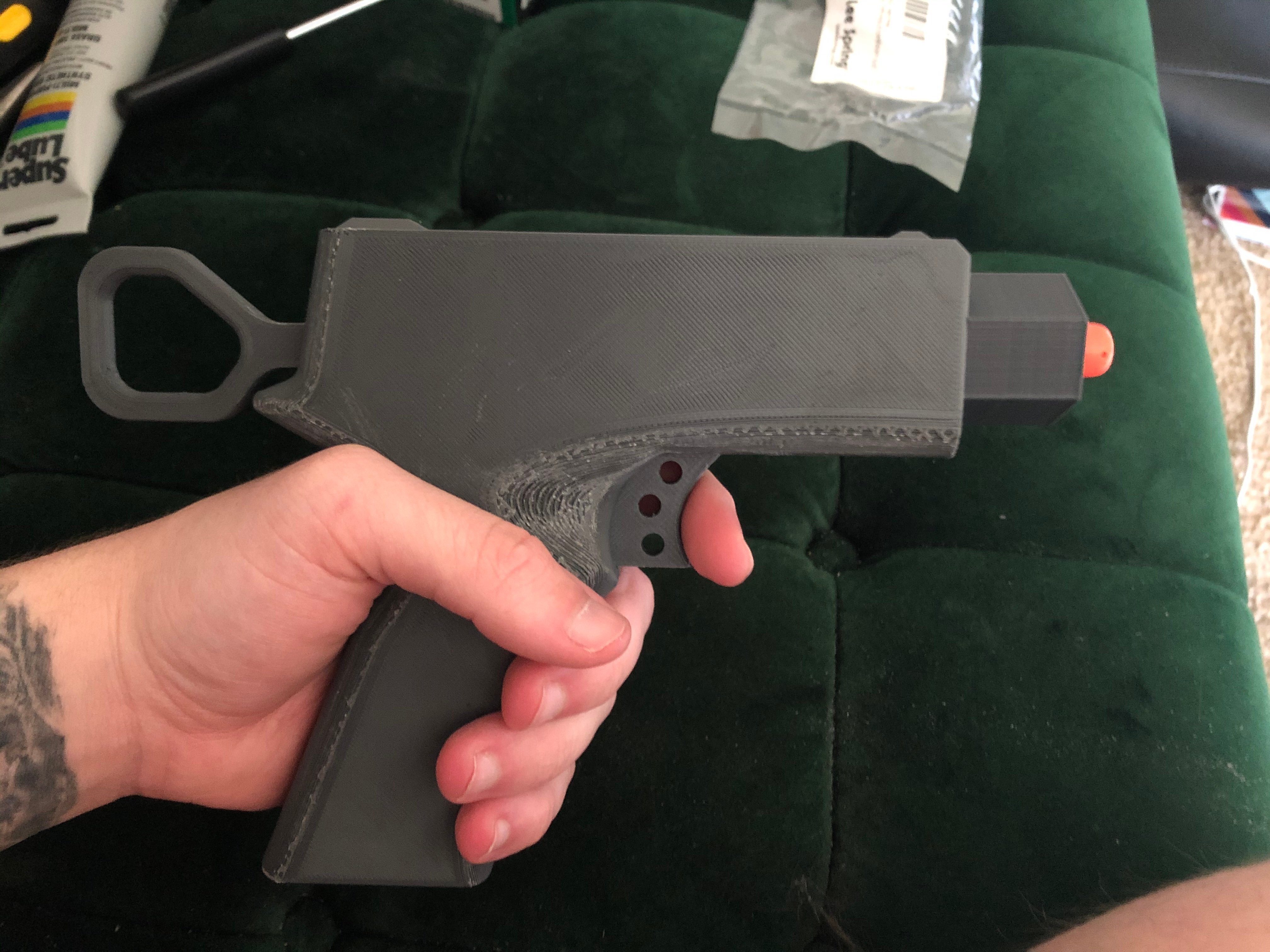 🎯 LF1 - Foam Dart Blaster (NERF Compatible)・3D Print・Cults