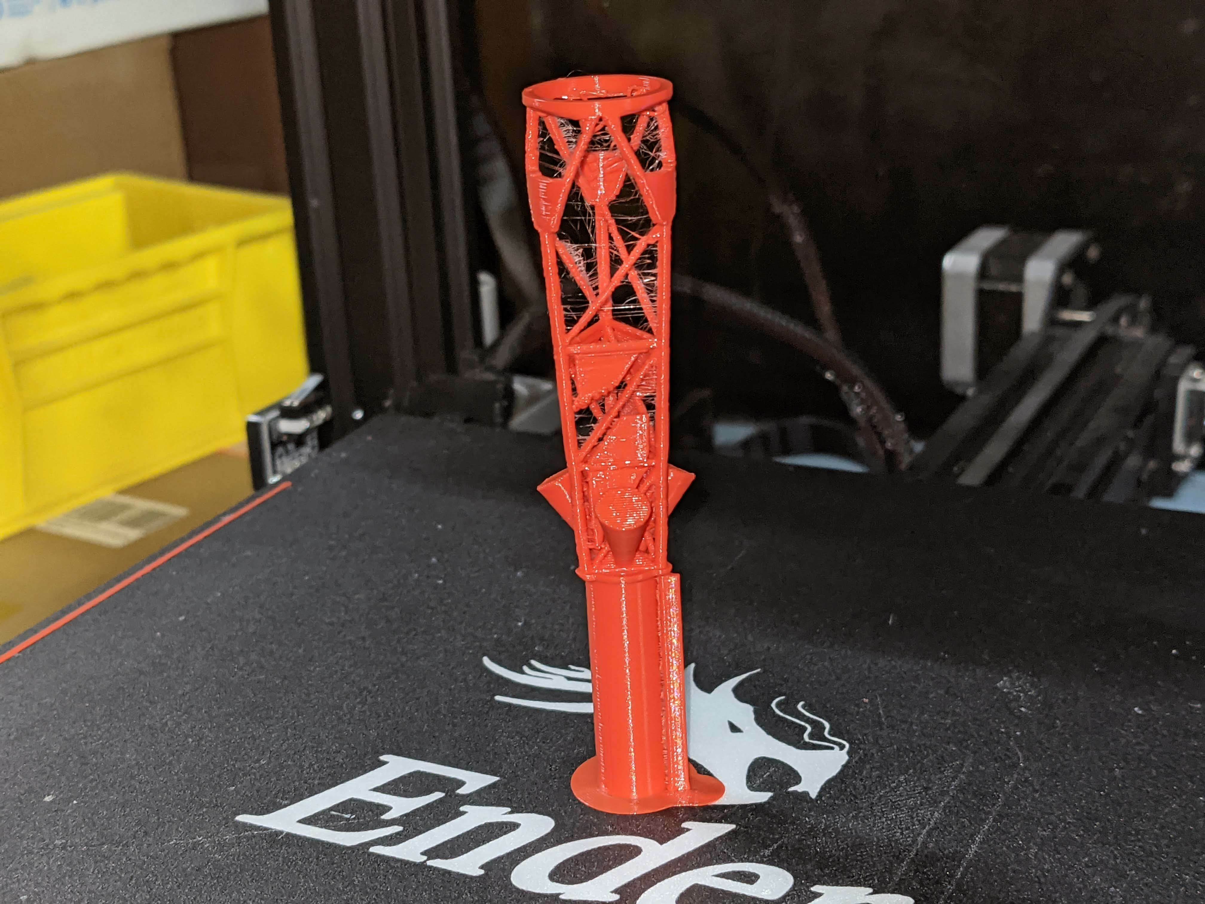 🎲 Mercury Redstone Capsule Escape Tower・ STL File for ・Cults