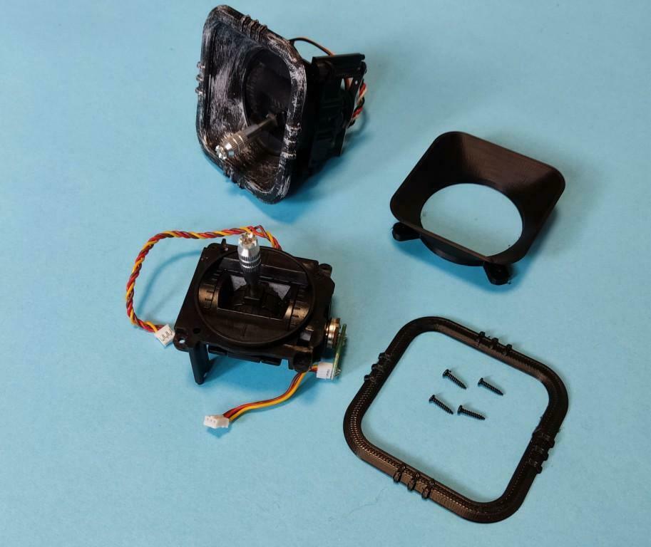 Free 3D file RC gimbal mount th9x flysky frsky 🧑‍🔧 ・3D print design to ...