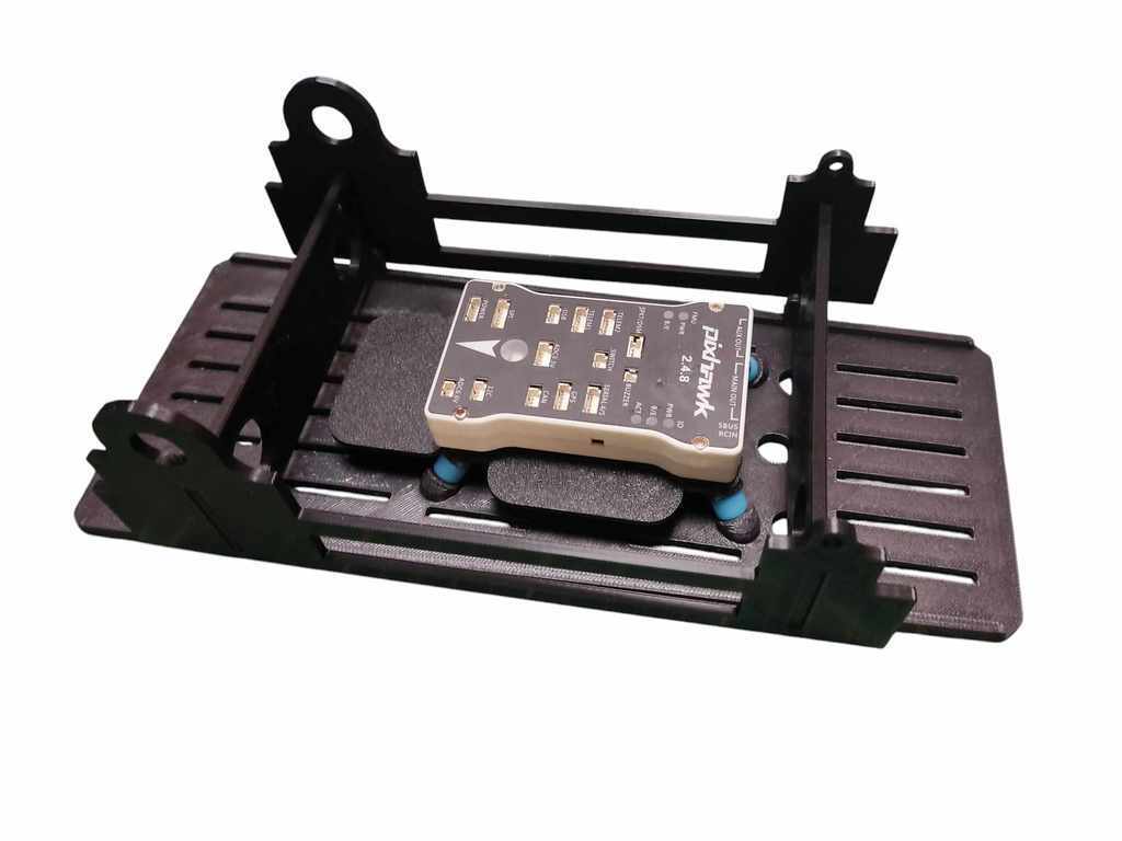 🚁 X-UAV TALON 1718mm. Pixhawk plate antivibration. Wings mount ...