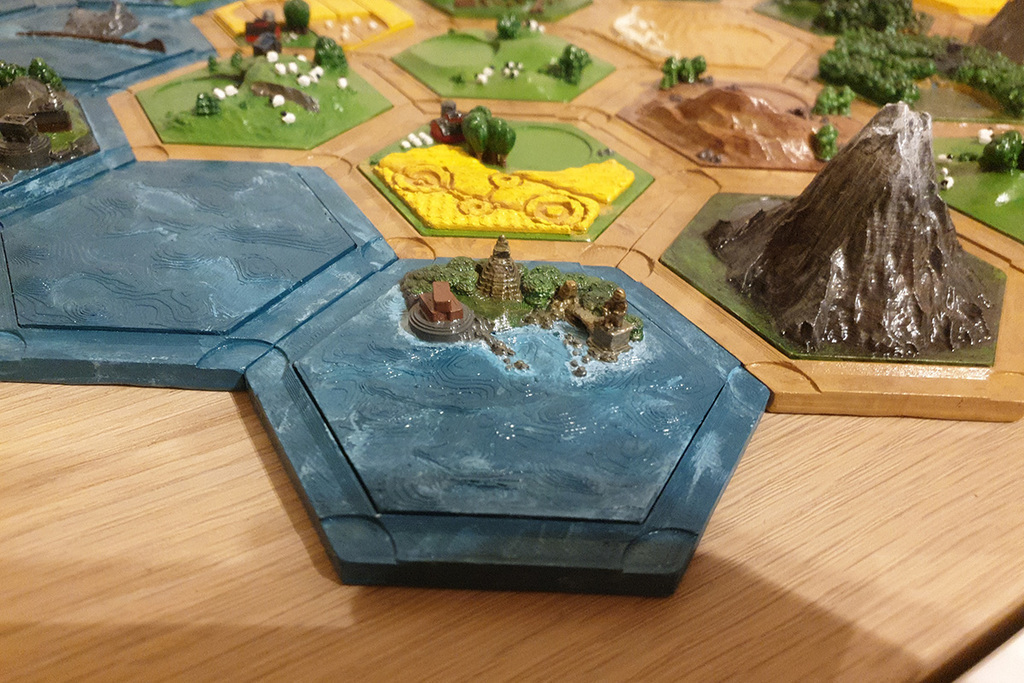 🧱 Catan Brick Harbor - Brick for Magnetic 2.0・Free 3D File for ・Cults