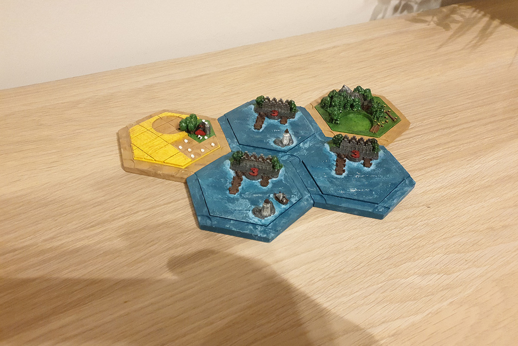 Free 3D file Catan 3-to-1 Harbor - Port Tile for Magnetic 2.0 🧲・3D ...