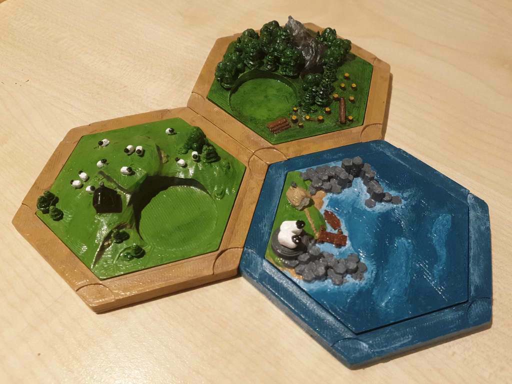 🐑 Catan Sheep Harbor - Sheep for Magnetic 2.0・Free 3D File for ・Cults