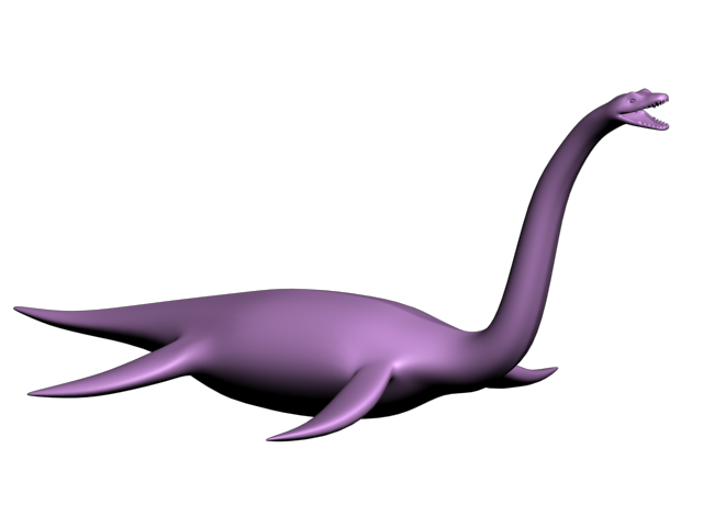 STL file Plesiosaurus 🦖 ・Model to download and 3D print・Cults