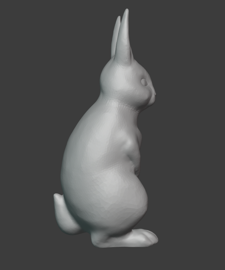 STL file Standing bunny 🎨・Model to download and 3D print・Cults