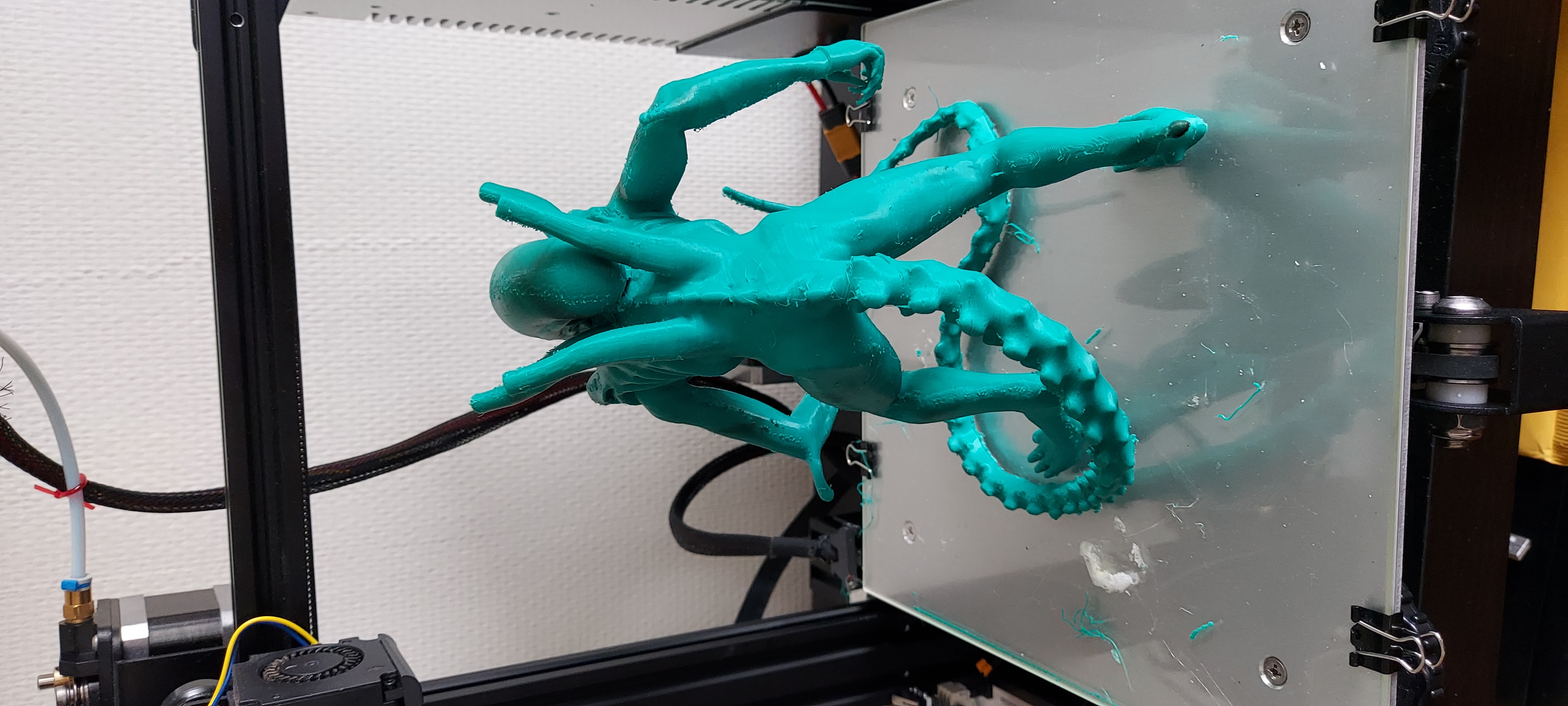 3D printed alien • made with ender 3・Cults