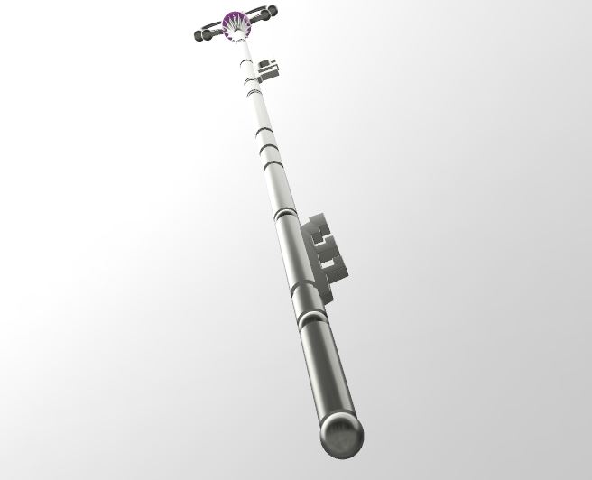 Archivo STL Sailor Pluto Garnet Rod - Cetro Granate de Sailor Pluto ...