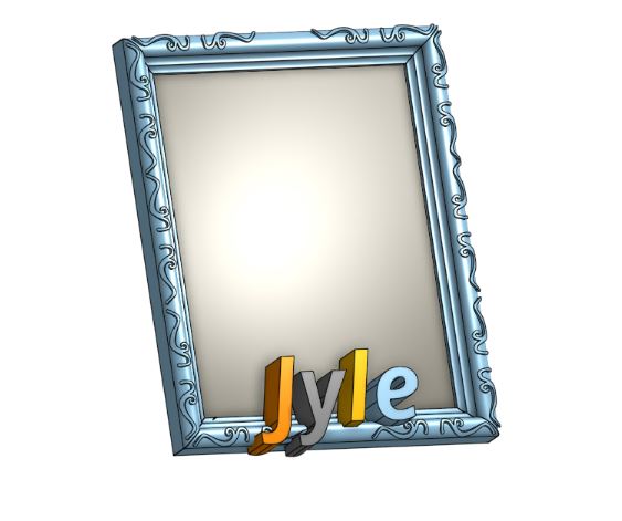STL file Custom frame 🖼️ ・3D printable model to download・Cults