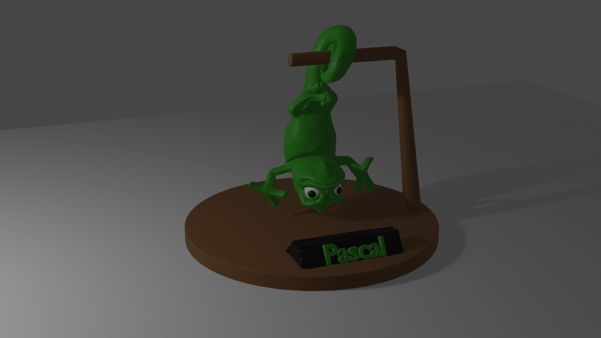 🦎 Chameleon inspired Tangled・Free STL File for ・Cults