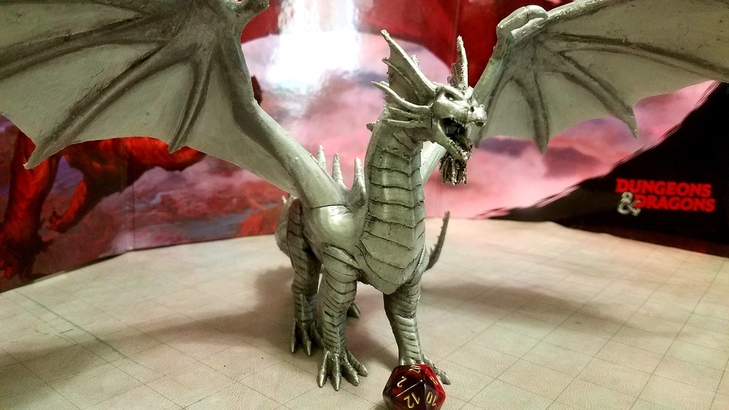 🐉 Bahamut - God of all Metallic Dragons!・Free STL File for 3D printing ...