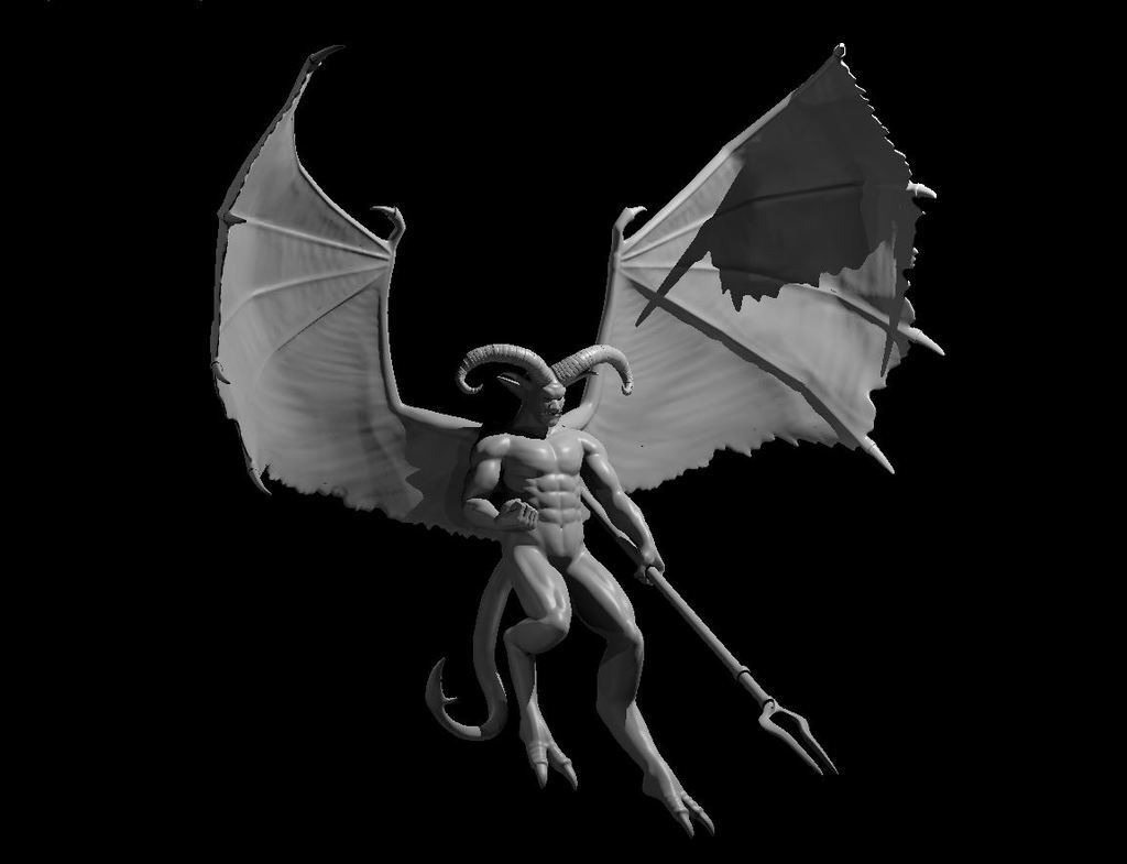 😈 Horned Devil Updated・Free STL File for 3D printing・Cults