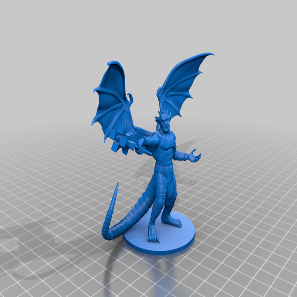 😈 Pit Fiend・Free STL File for 3D printing・Cults
