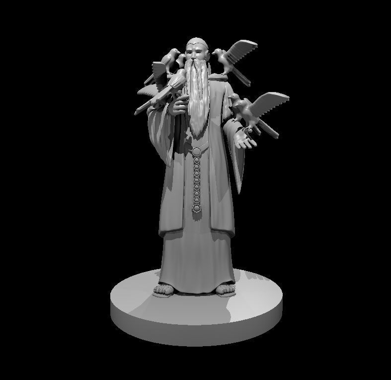 🐉 Bahamut & Tiamat in Humanoid Forms・Free STL File for 3D printing・Cults