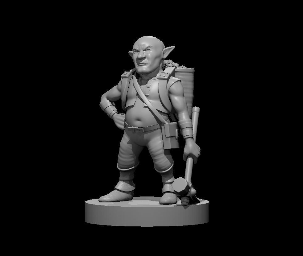 🎲 Svirfneblin ( Deep Gnome )・Free STL File for 3D printing・Cults