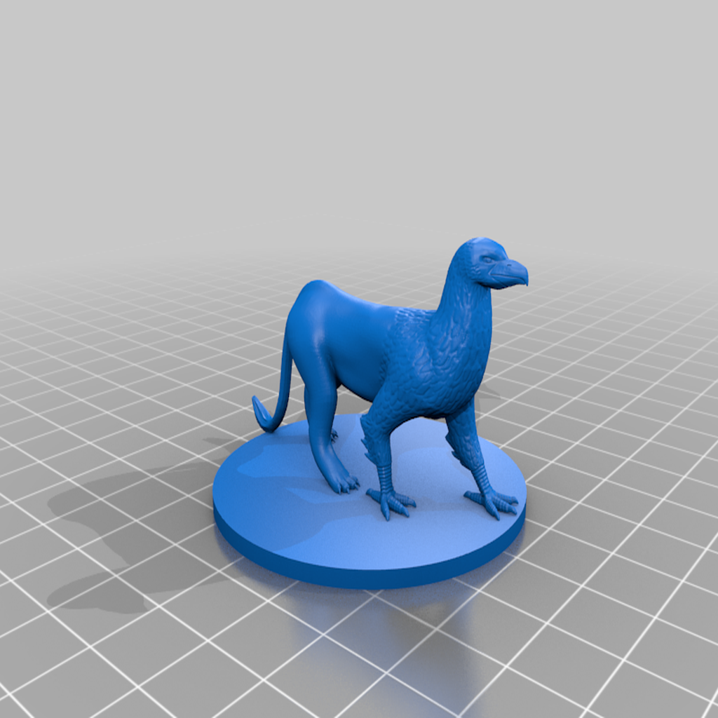 🎲 Demigryph・Free STL File for 3D printing・Cults