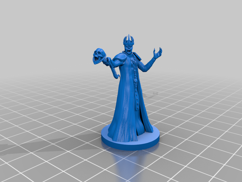 🎲 Lich - Updated・Free STL File for 3D printing・Cults
