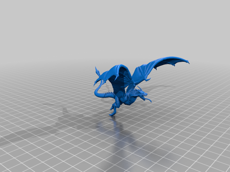 🐉 Wyvern Updated・Free STL File for 3D printing・Cults