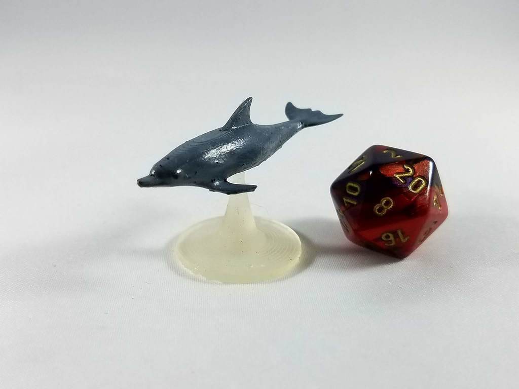 Free STL file Dolphin for Tabletop Gaming 🐬 ・3D printer model to ...