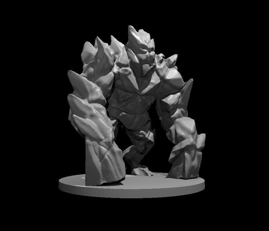 Free STL file Ice Elemental 🧊 ・3D printing template to download・Cults