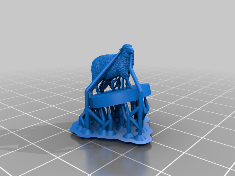 🐑 Sheep・Free STL File for 3D printing・Cults