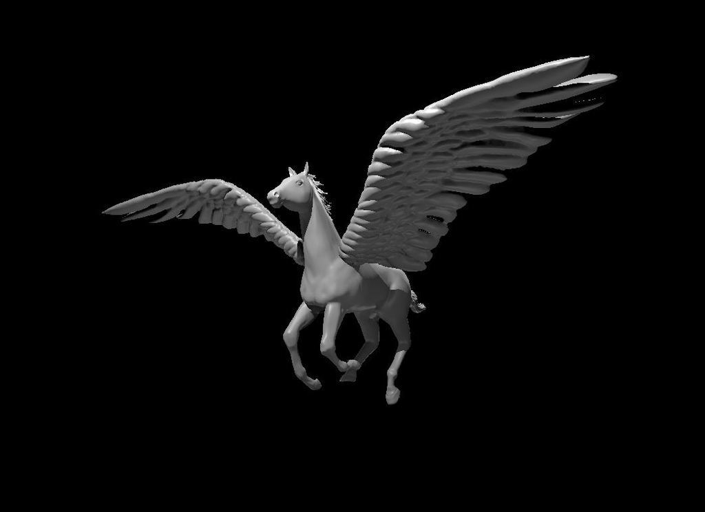 🐎 Pegasus・Free 3D File for ・Cults