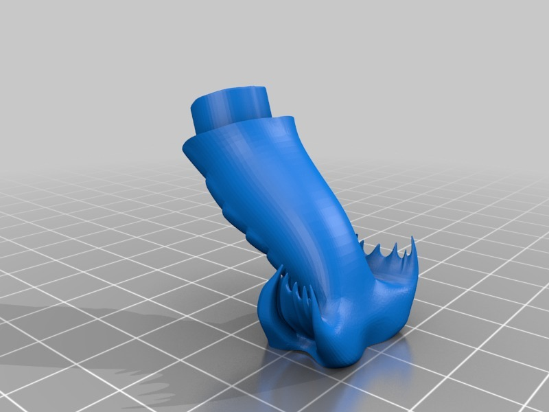 🐉 Blue Dragon Flying・Free STL File for 3D printing・Cults