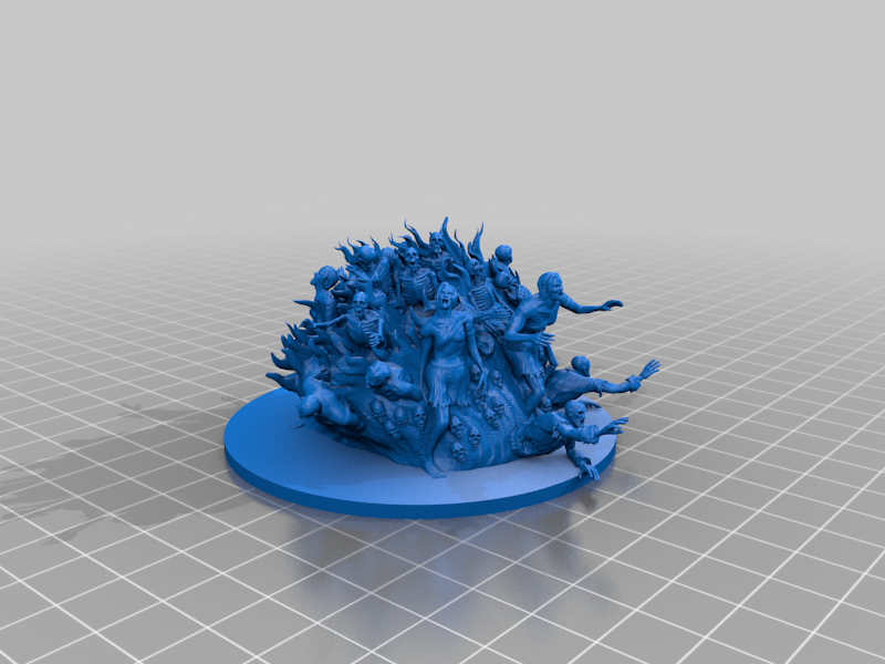 🎲 Corpse Mound・Free STL File for 3D printing・Cults