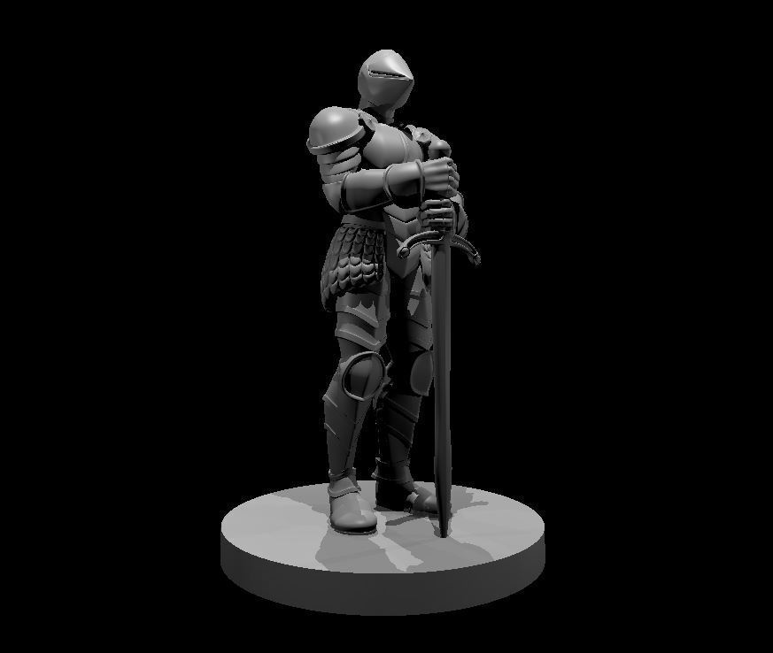 🎲 Knight Statues・Free STL File for 3D printing・Cults