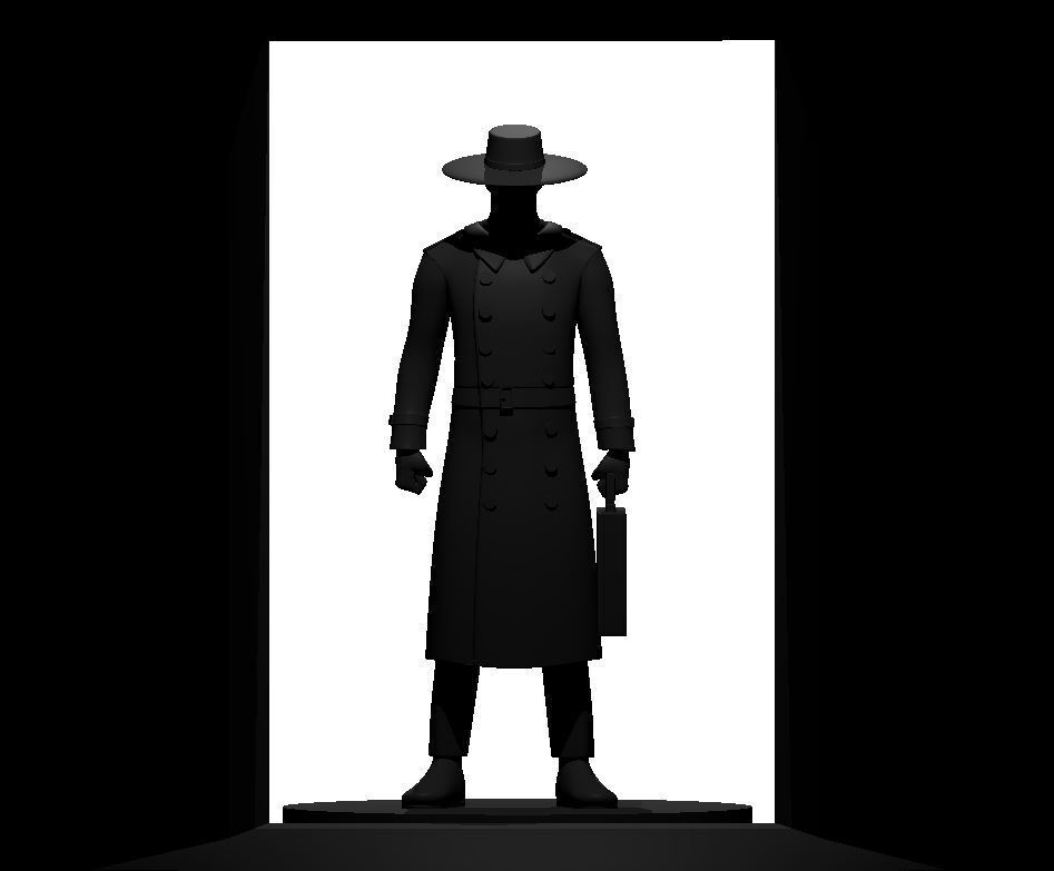 Archivo STL gratuito El hombre del sombrero 🎲 ・Objeto para descargar e imprimir en 3D・Cults